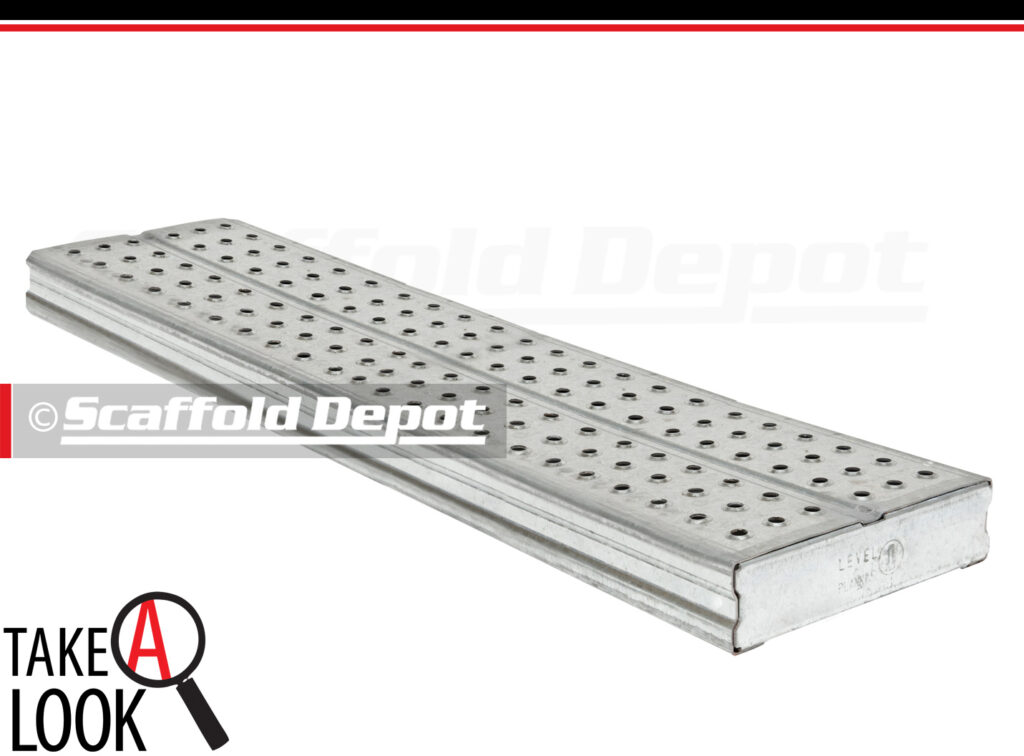 1.57 M 5'2" AU Series Steel Plank - RhinoBuilt Work Platforms